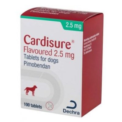 Cardisure (Pimobendan) 1.25mg 80 tablets – Pet Furmacy