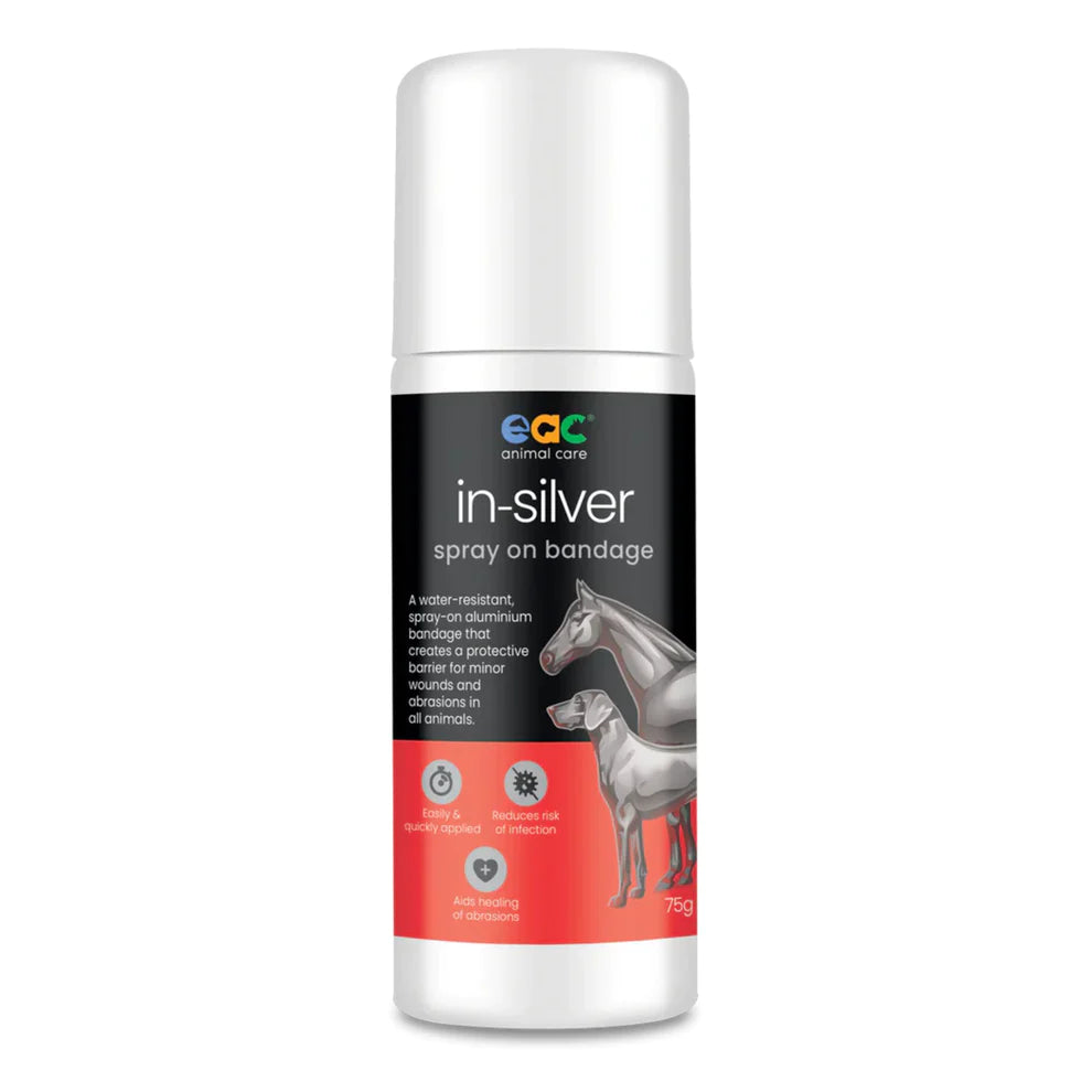 In-silver Spray On Bandage For Horses, Cattle, Dogs & Other Pets & Ani ...