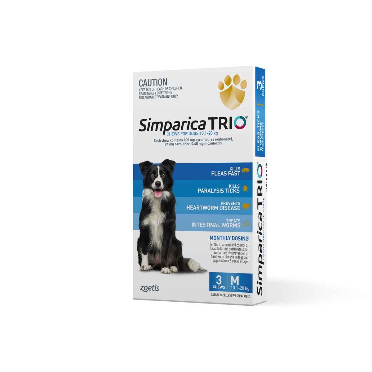 Simparico Trio 3 chewable tablet – Pet Furmacy